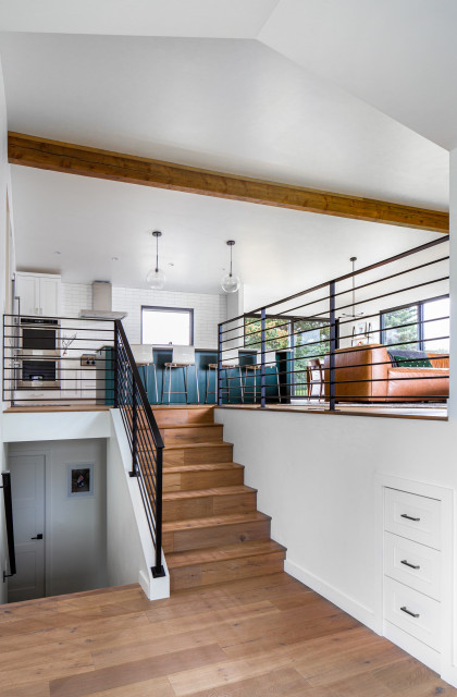 Split Level Remodel - Midcentury - Staircase - Other - by 45 ...