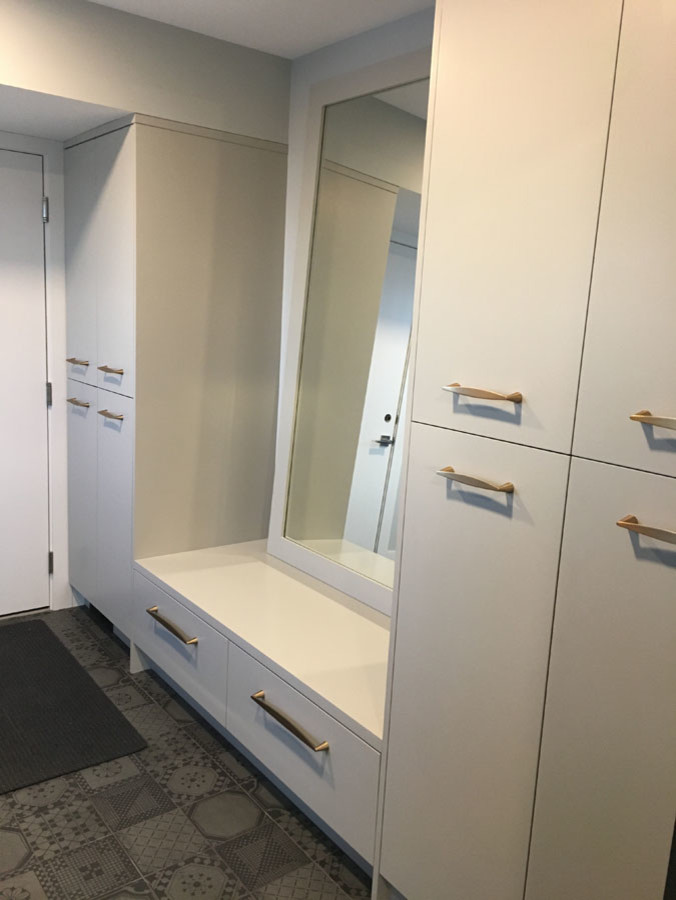 Springbank Renovation - Modern - Entry - Calgary - by Wilson Homes | Houzz