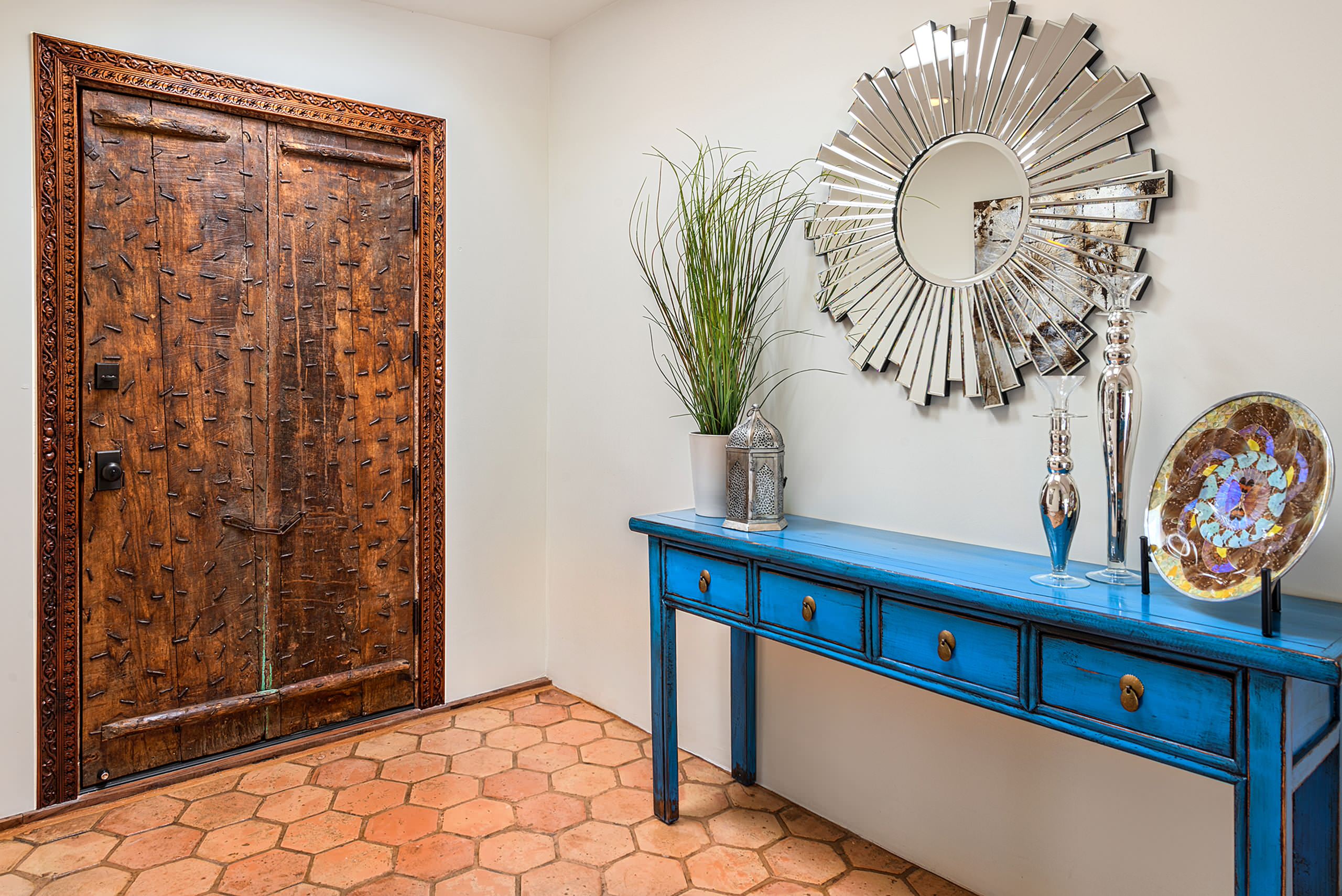6 Ways to Create an Entryway When There Isn't One