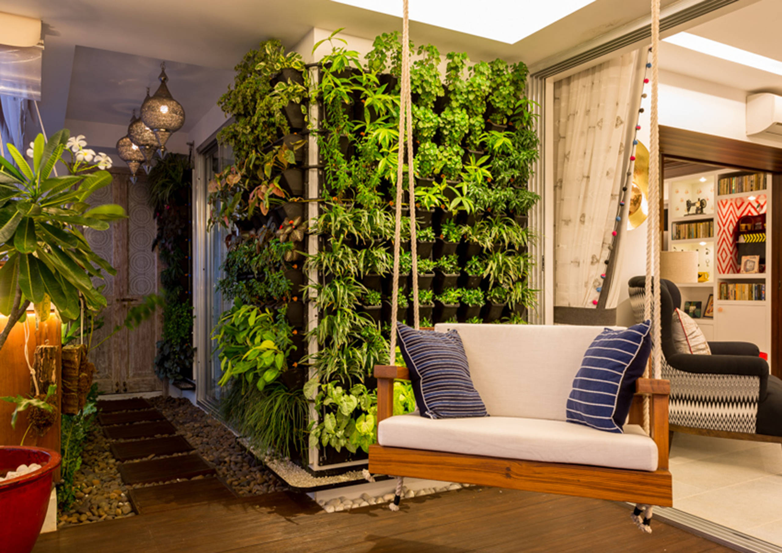 Indoor Vertical Gardens and Green Walls | Houzz