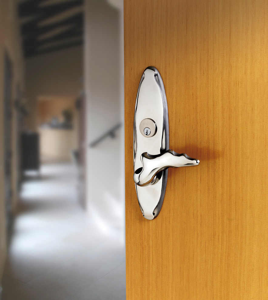 Steel Door Handles - Contemporary - Entry - Los Angeles - by Martin ...