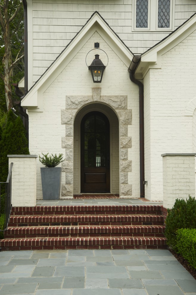 Stone entry - Traditional - Entry - Birmingham - by Troy Rhone Garden ...