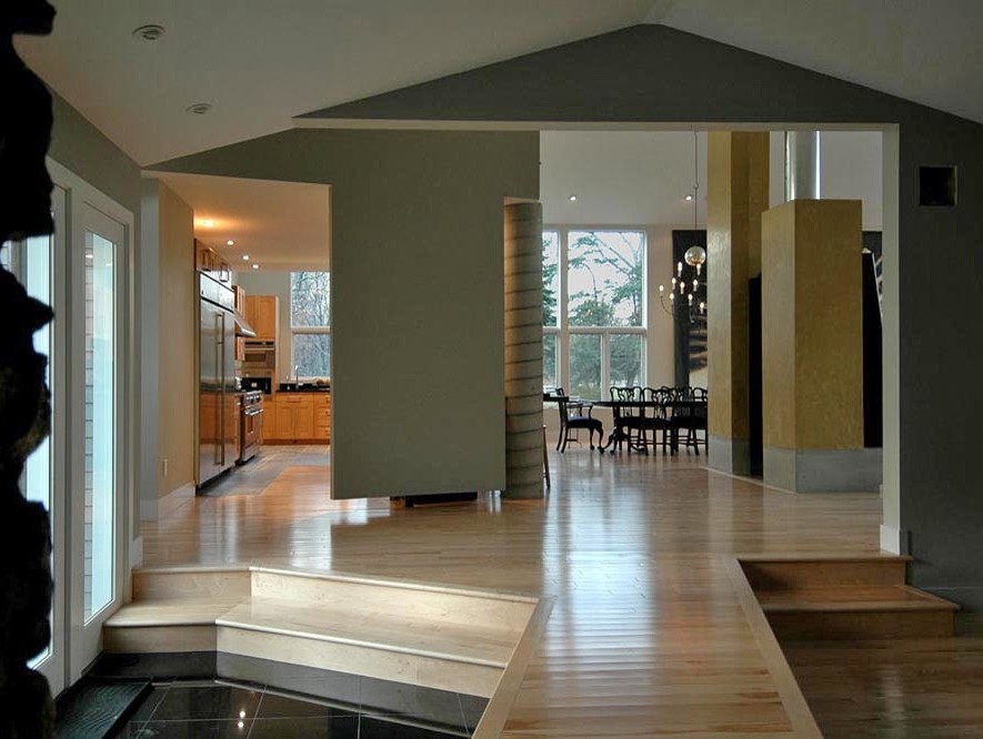 Stone House Addition - Modern - Entry - New York - by Stoller ...