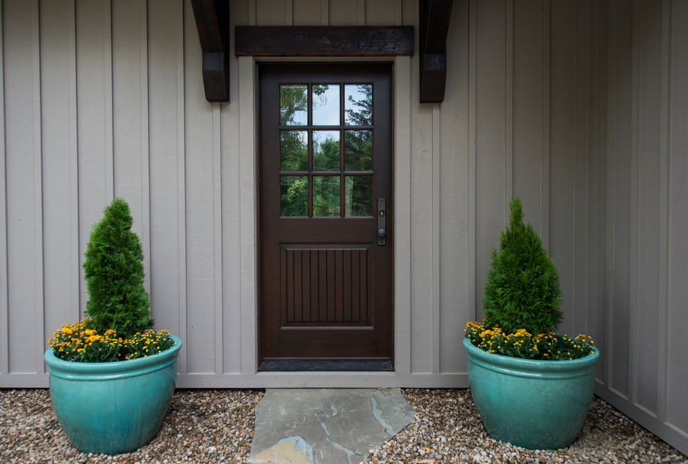Stone Ranch - Rustic - Entry - Other - by Heidi Hornaday, Architect, P ...