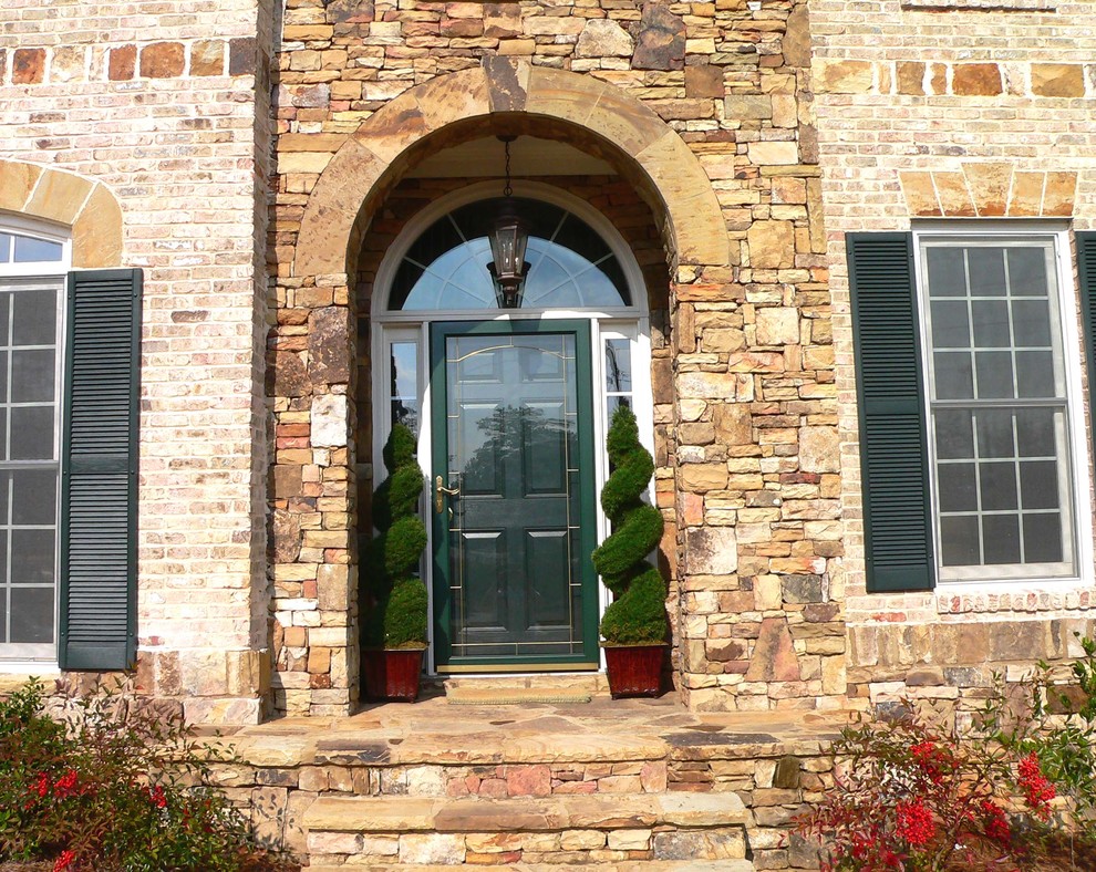 Stone Veneer Entryway - Traditional - Entry - Atlanta - by Daco Stone ...