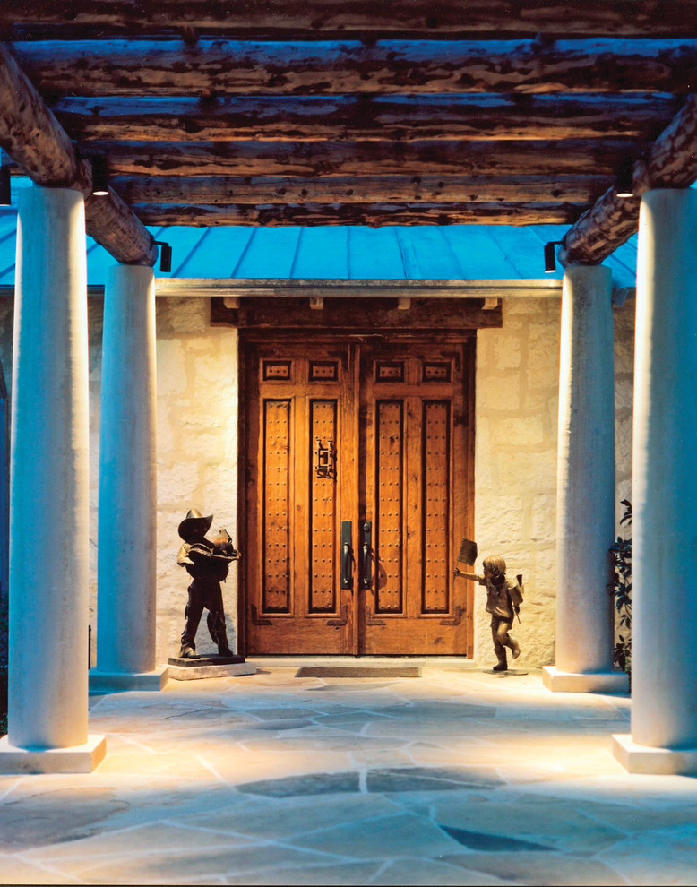 Texas Modern Ranch - Entry - Dallas - by Sebastian Construction Group ...