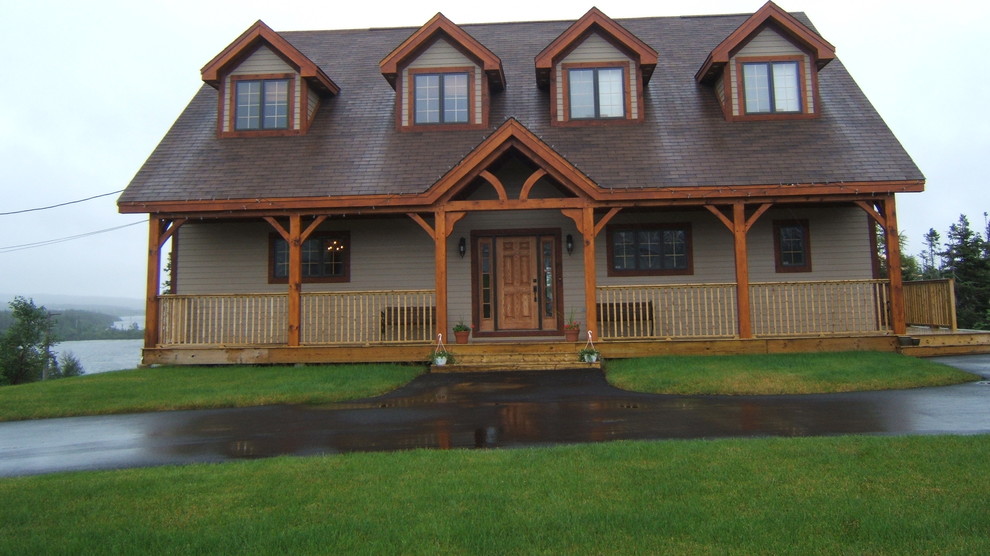 Timber Frame Entry ways - Entry - Other - by TimberhArt Woodworks ...