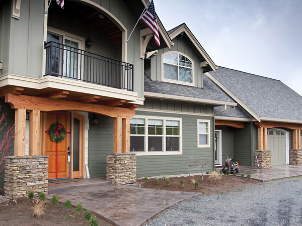 Timber Framed Entryways Showcase - Craftsman - Entry - Portland - by ...