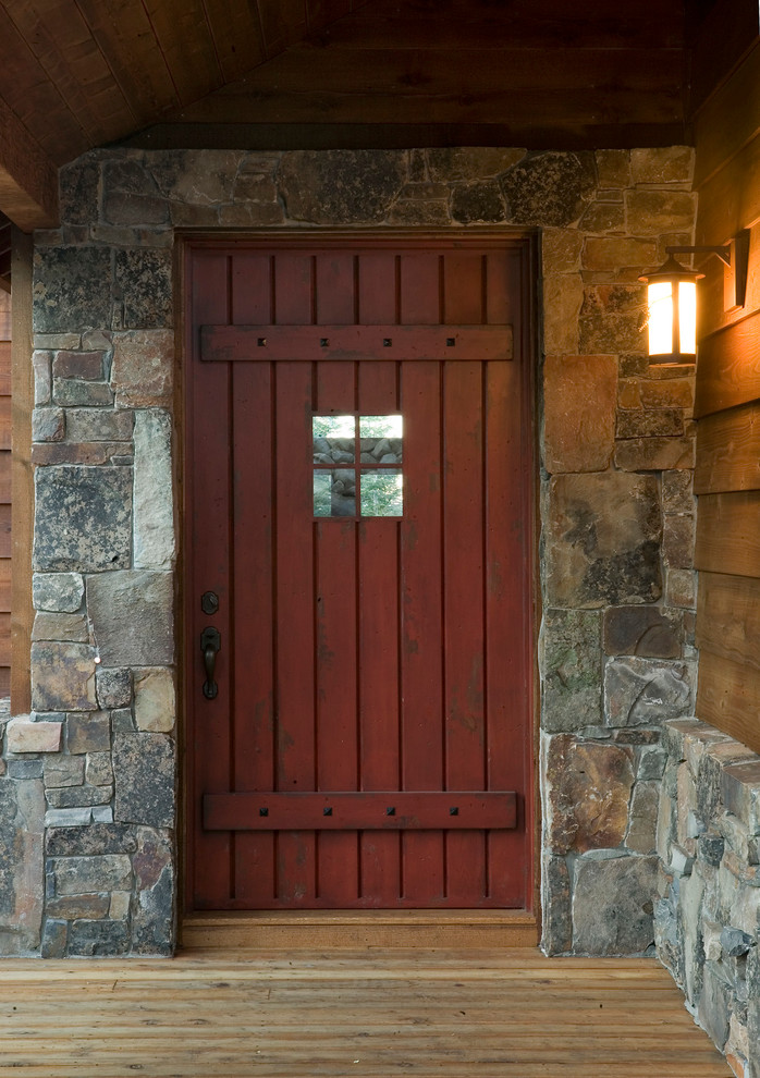 Timber Lodge - Rustic - Entry - San Francisco - by High Camp Home | Houzz