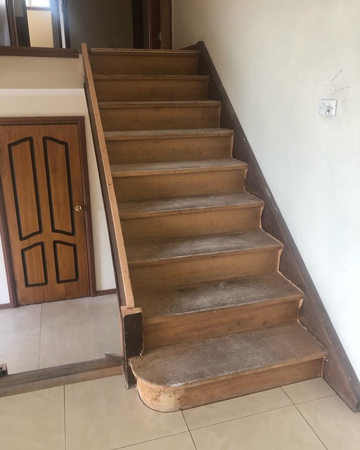 Timber Staircase Makeover - Modern - Staircase - Sydney - by Timber ...