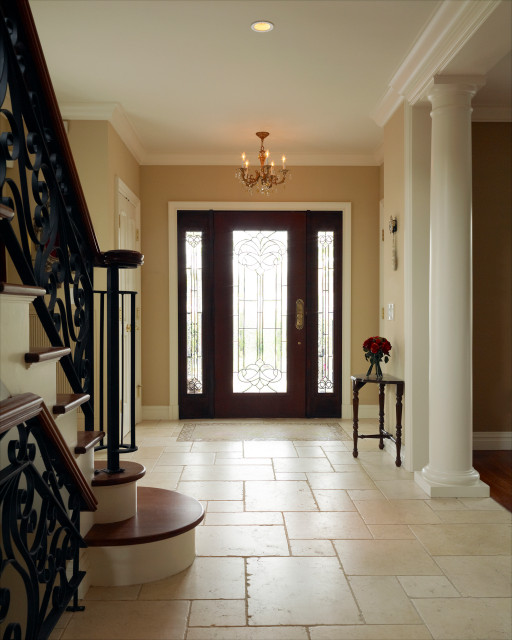 Traditional foyer - Traditional - Entrance - New York - by DUCE ...