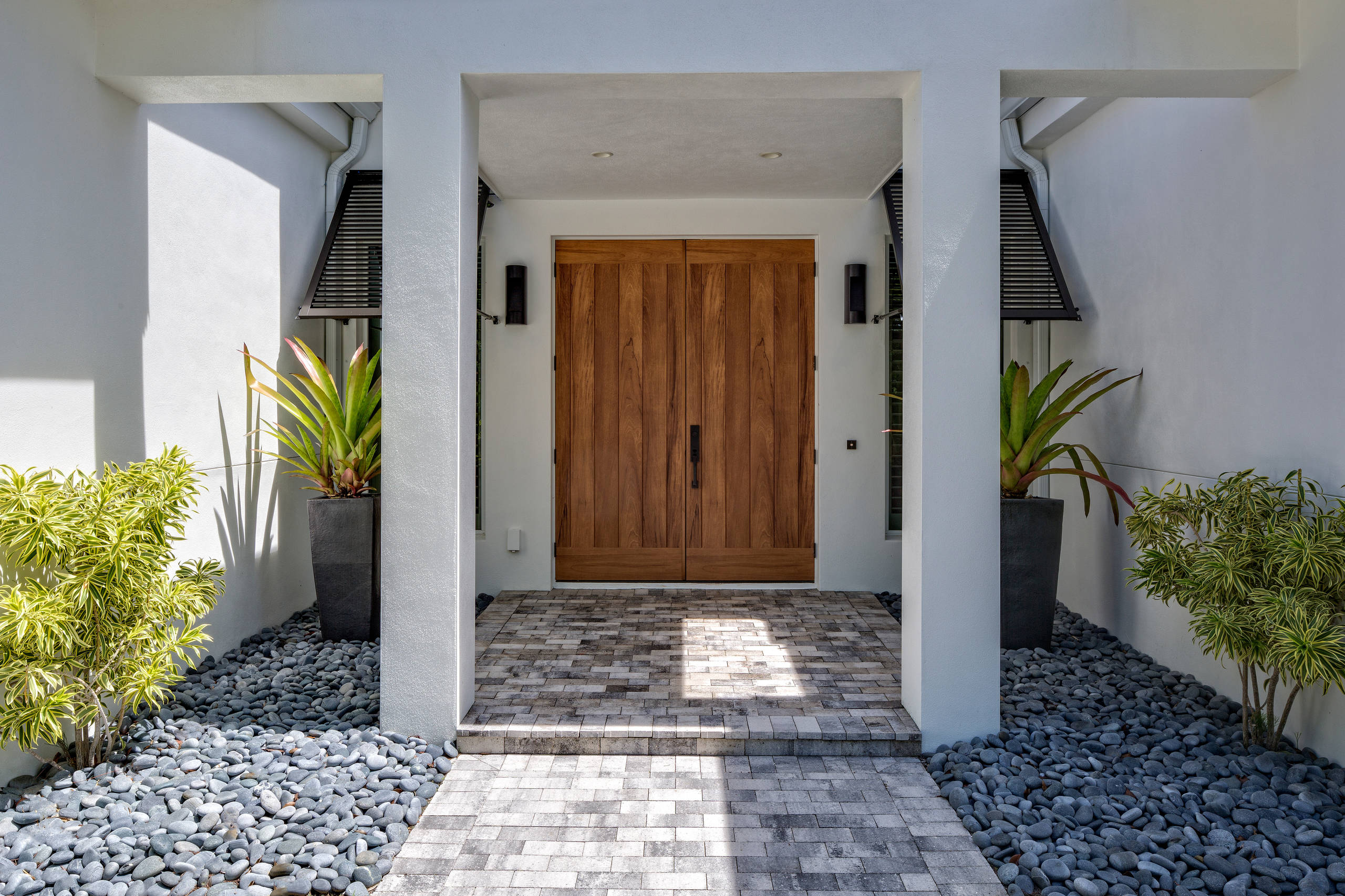 Tropical Entry Design Front Doors Delorme Designs: BRIGHT FRONT DOORS