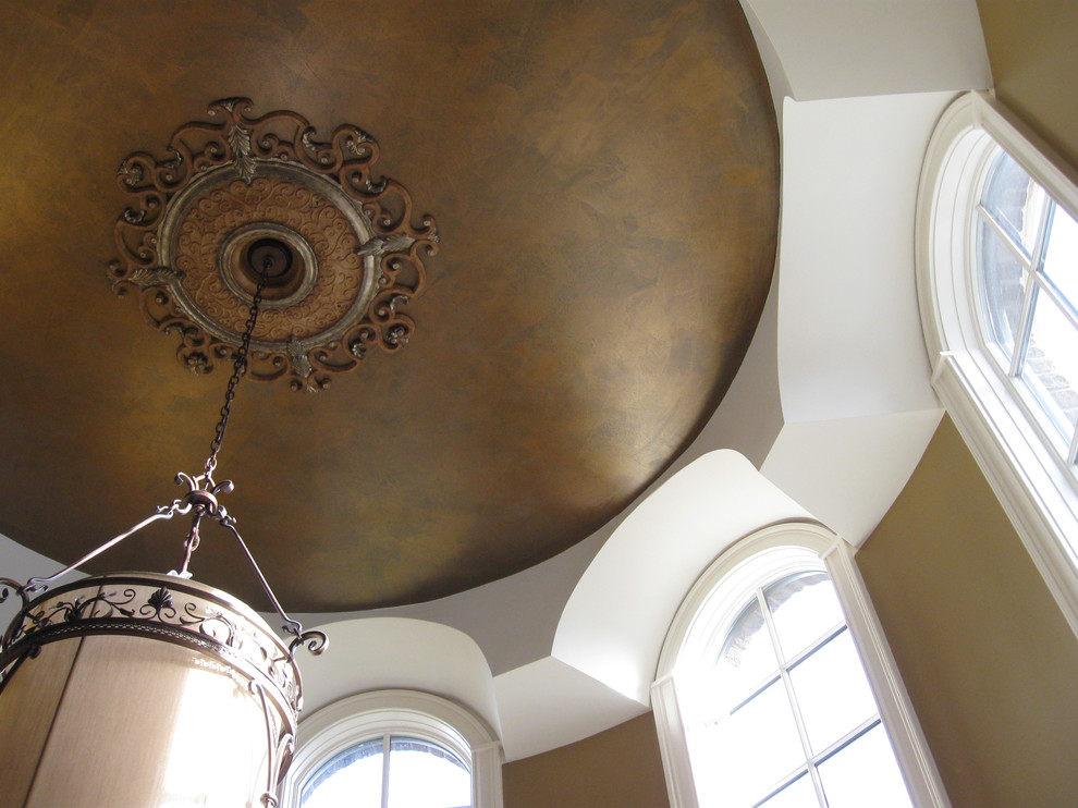 Turret Ceiling - Mediterranean - Entry - Chicago - by Meyer Design | Houzz