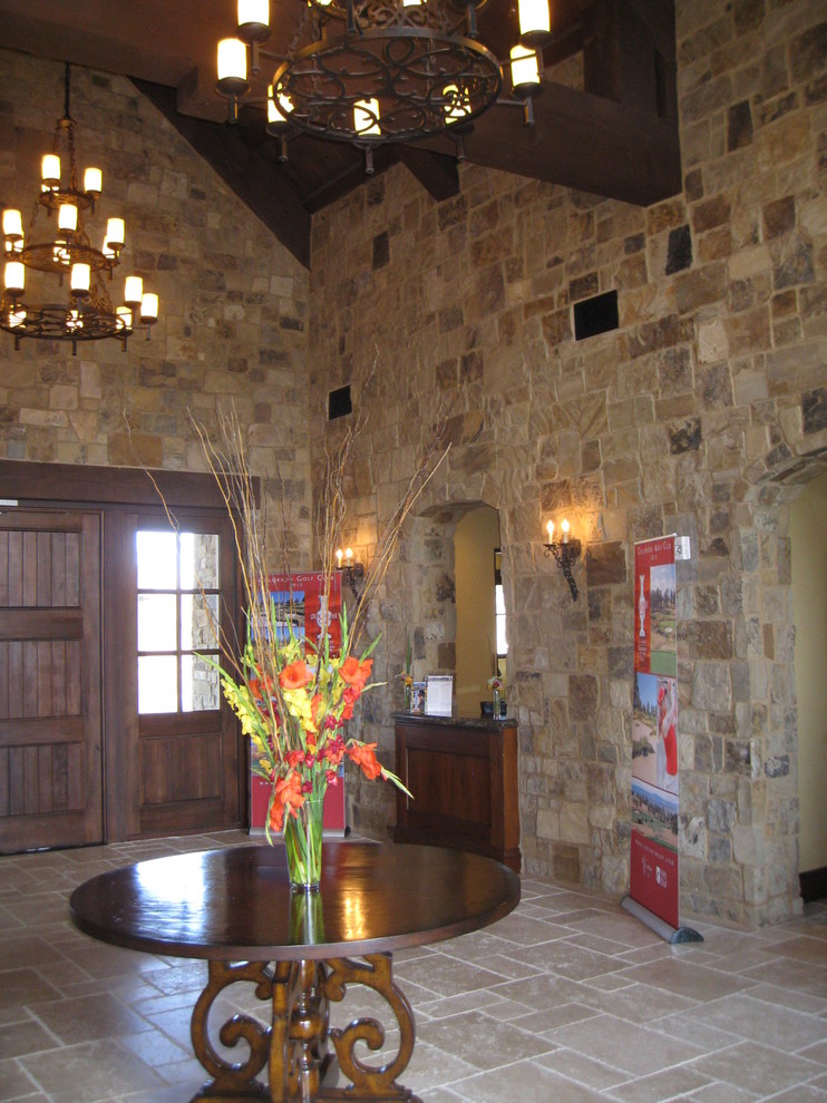 Tuscan style clubhouse - Traditional - Entry - Denver - by Telluride ...