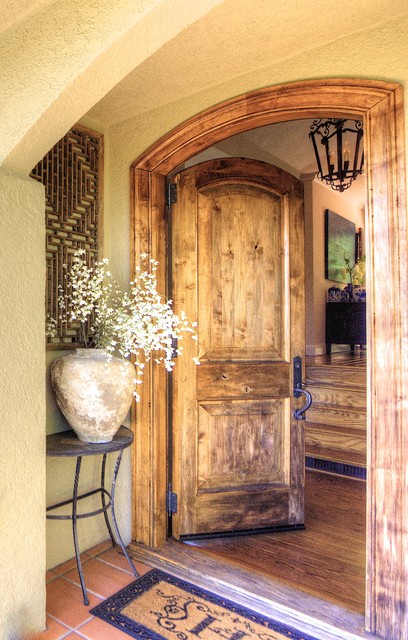Tuscan Style Courtyard Doors