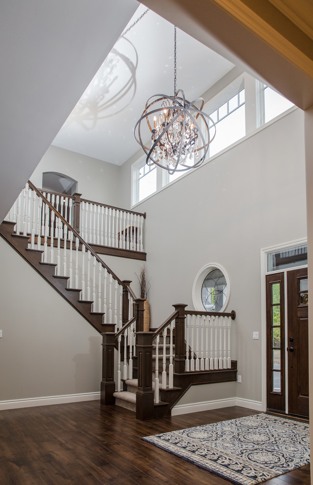 Two-Story Craftsman - Craftsman - Entry - Detroit - by Woodline ...