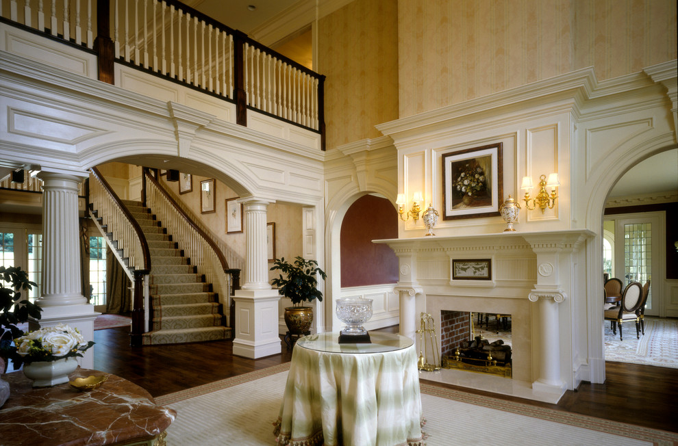 Two-Story Formal Foyer - Traditional - Entry - DC Metro - by Claude C ...