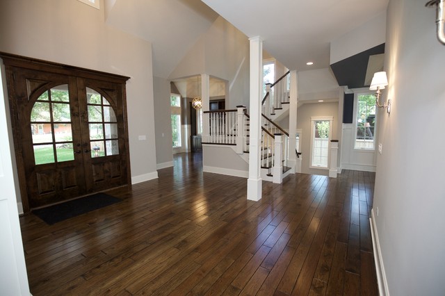 Ultimate Vaulted Foyer - Traditional - Entry - Chicago - by Meyer ...