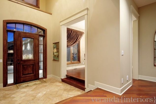 Vaulted foyer - Traditional - Entry - Calgary - by Veranda Estate Homes ...