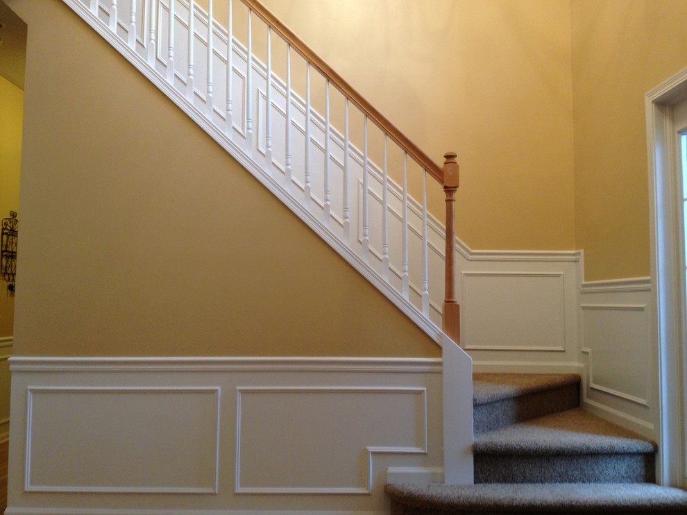 Wainscoting and judges paneling - Staircase - Cleveland - by Mcclain ...