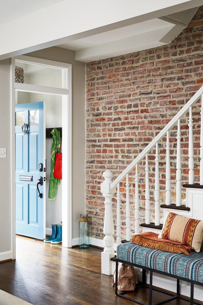 Washington, DC - Rowhouse Remodel - Transitional - Entry - DC Metro ...