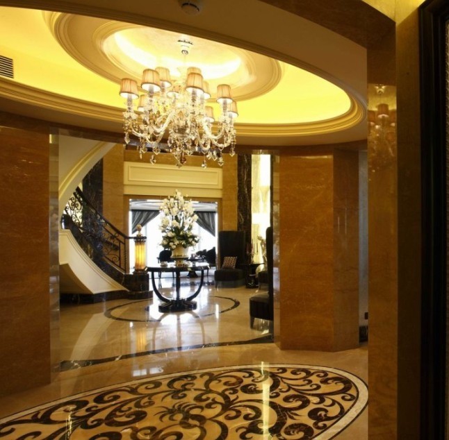 water jet medallion, water jet inlay, water jet pattern - Traditional ...