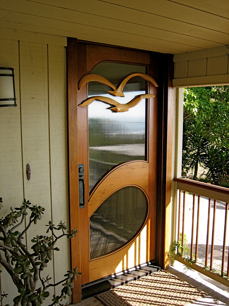 Wave Door - Beach Style - Entry - San Luis Obispo - by Pacific ...