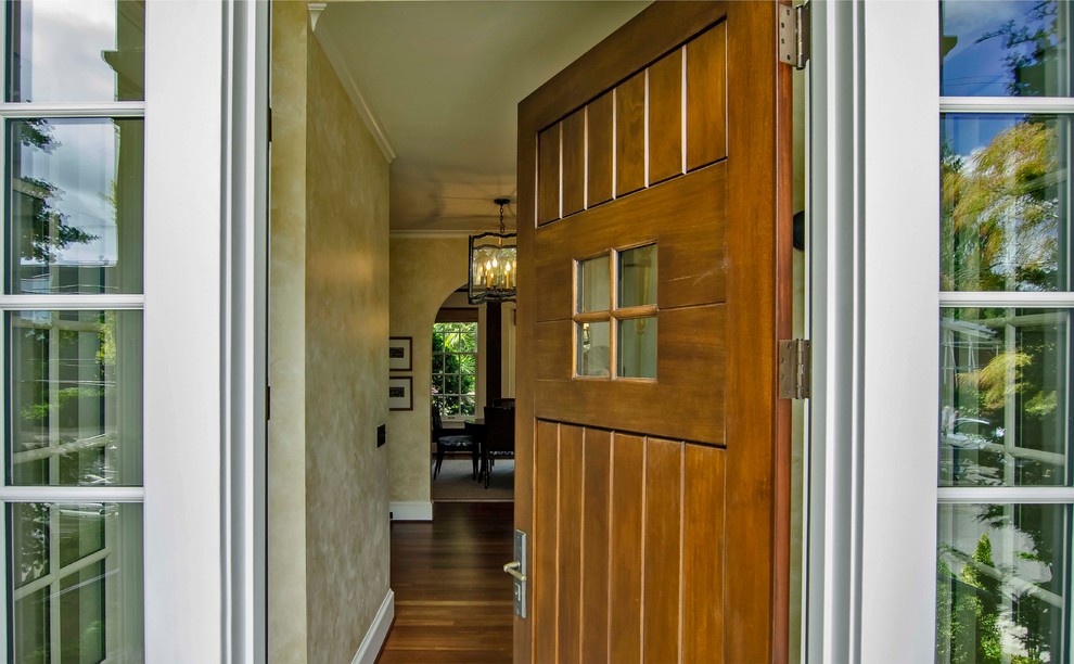 West Hills Georgian-Style Estate - Traditional - Entry - Portland - by James Frank Construction ...