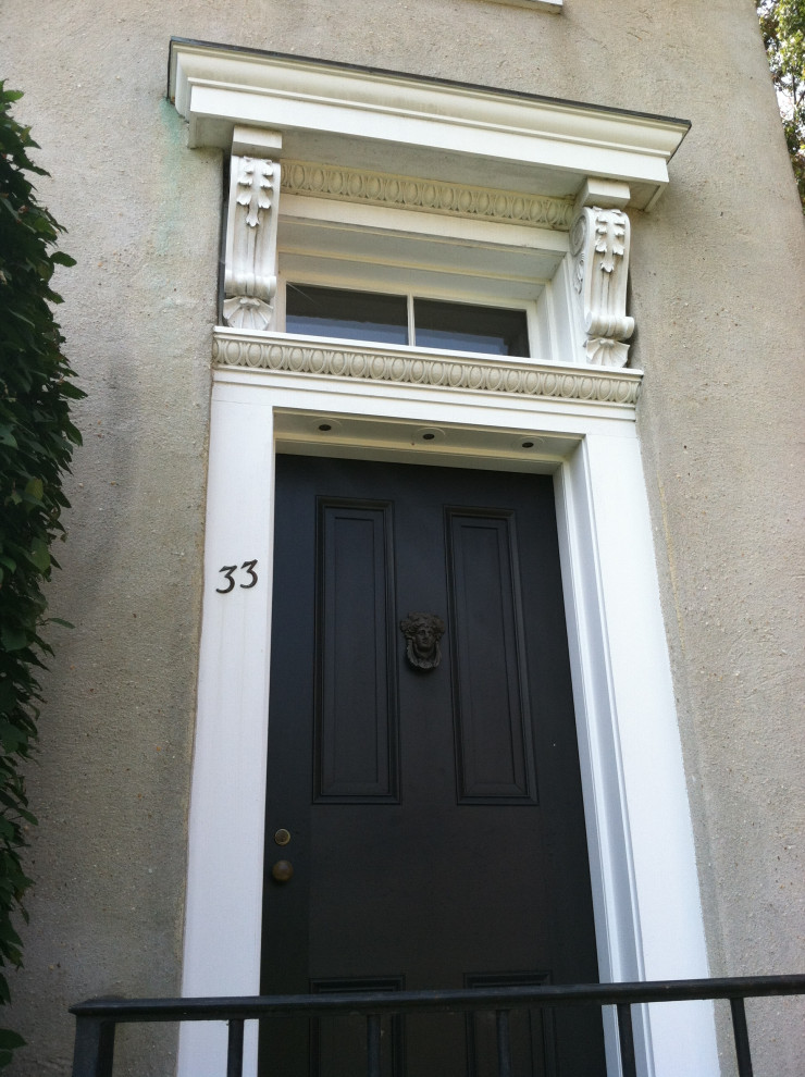 White decorative door frame - Entry - Philadelphia - by Premium Grade ...