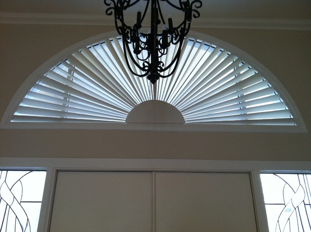 windows treatment ideas for living room - Modern - Entry - Miami - by ...