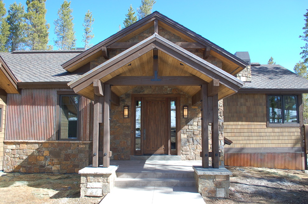 Winter Park Mountain Rustic Getaway - Rustic - Entry - Denver - by ...