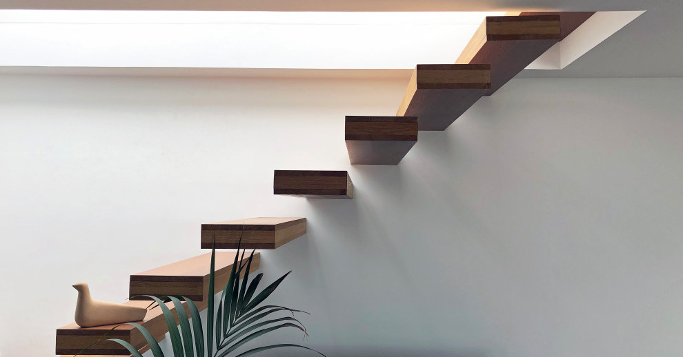 Aménagement complet d'un appartement - Contemporary - Staircase - Paris ...