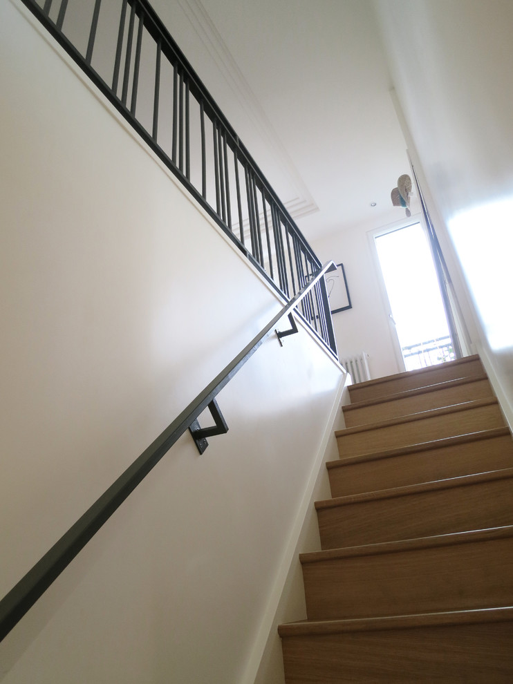 Duplex inversé esprit brocante - Traditional - Staircase - Lyon - by ...