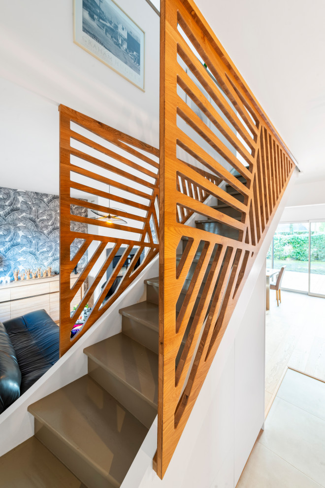 Elégance et naturel pour cette maison des années 80 transformée ...