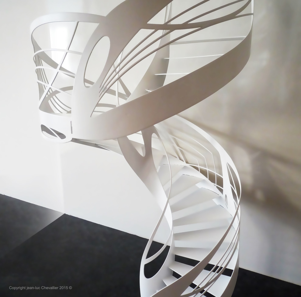 Escalier Colimacon Design: Escalier Colimaçon En Kit Qué – QNAG