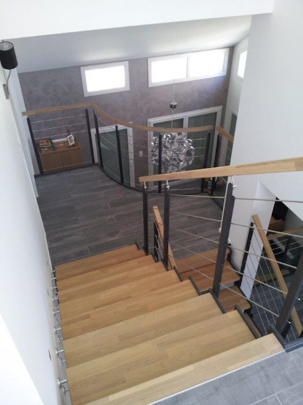 Escaliers de type Loft ou Ferro - Contemporary - Staircase - Nancy - by ...