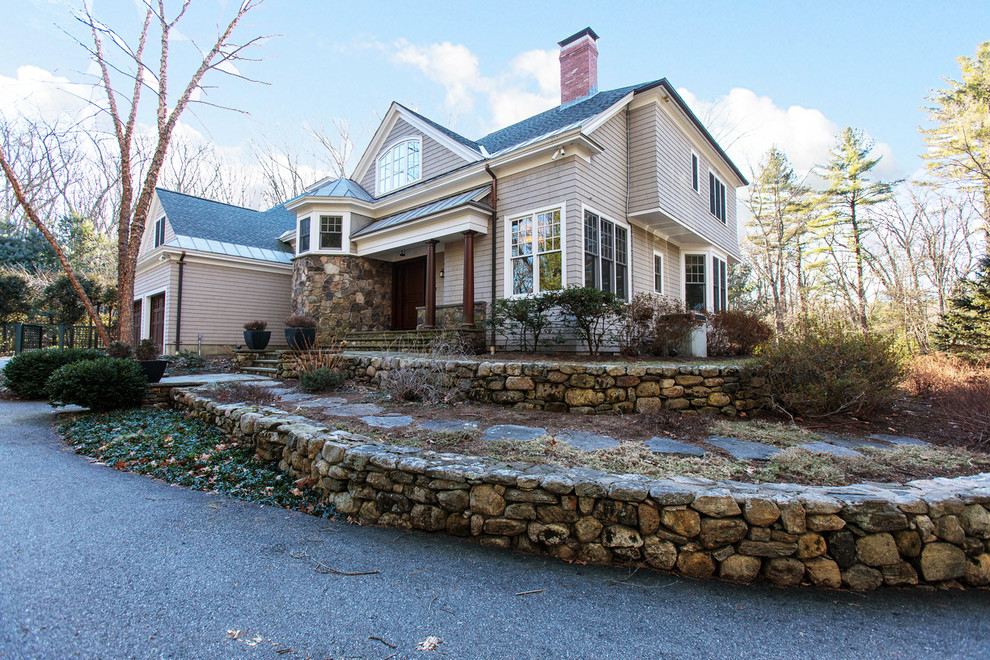 136 Weston Road, Lincoln, MA - Arts & Crafts - House Exterior - Boston ...