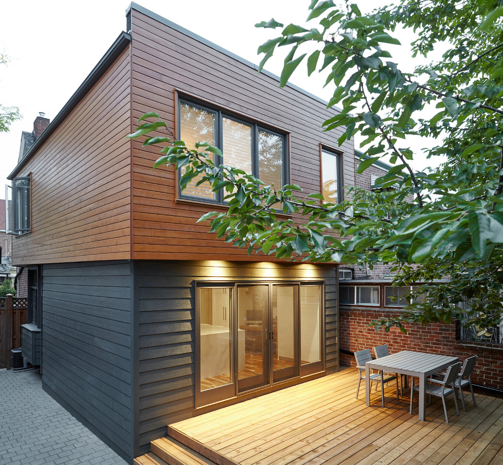 Rear Exterior - Modern - House Exterior - Toronto - by MENATWORK Design ...