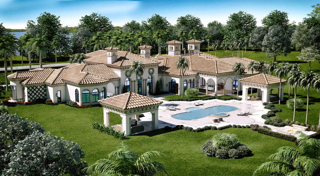 18,000 sq. ft. Custom Home Estate w/ 36 Stalls Barn & 4,500 sq. ft ...