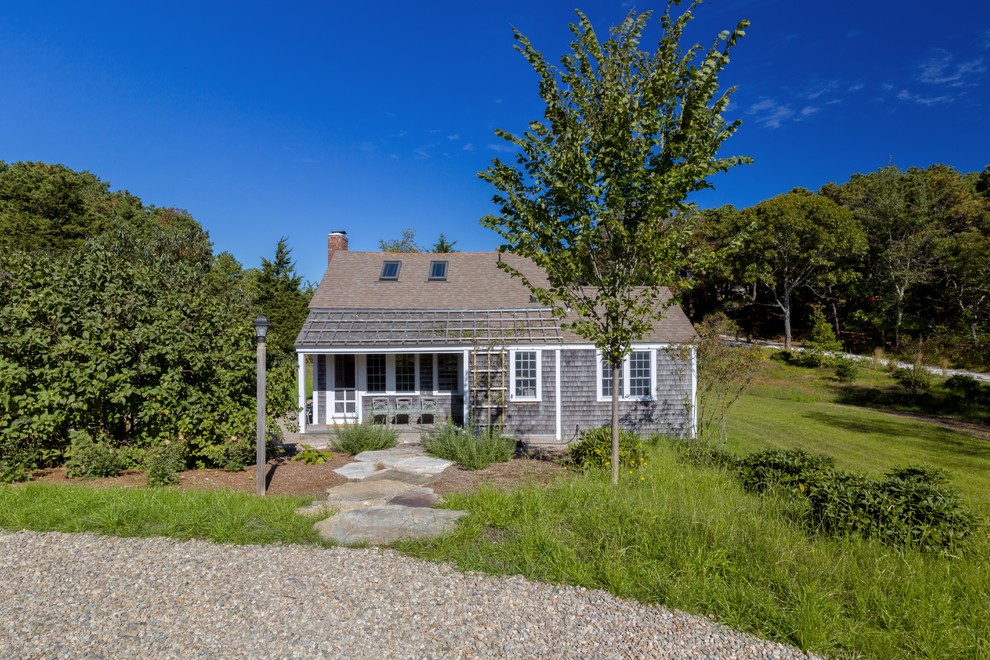 1800 historic cottage restoration and guest cottage - Exterior - Boston ...