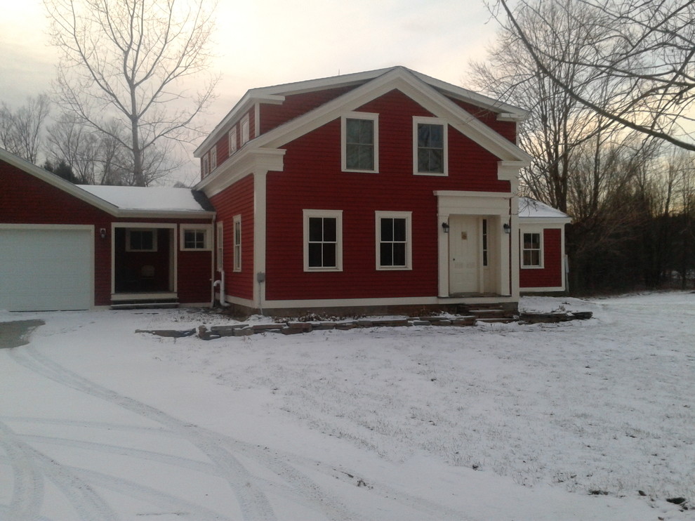 1850 Farm house - Traditional - Exterior - Burlington - by Millar ...