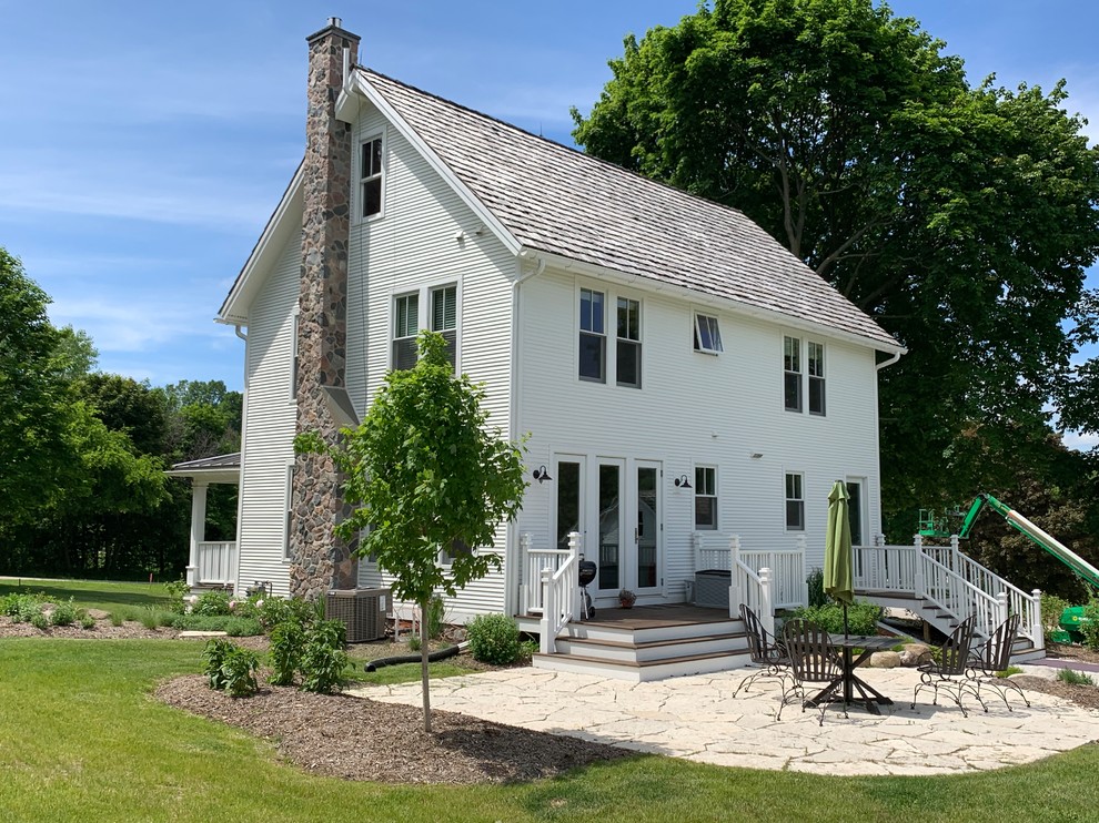 1870's Farm House Transformation - Farmhouse - Exterior - Milwaukee ...