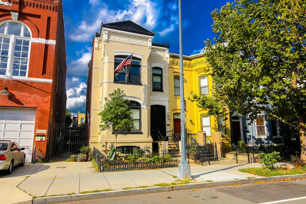 1890 Washington DC Row House - Traditional - Exterior - DC Metro | Houzz