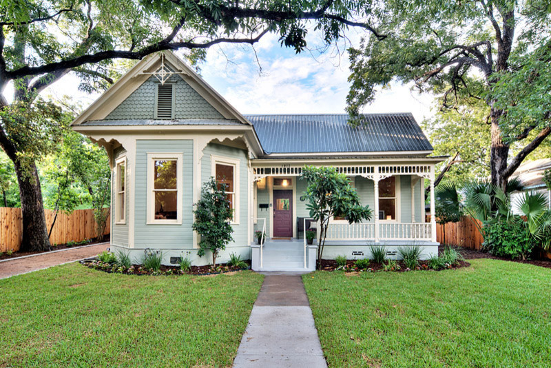 1901 Victorian Landmark house - Traditional - Exterior - Austin - by ...