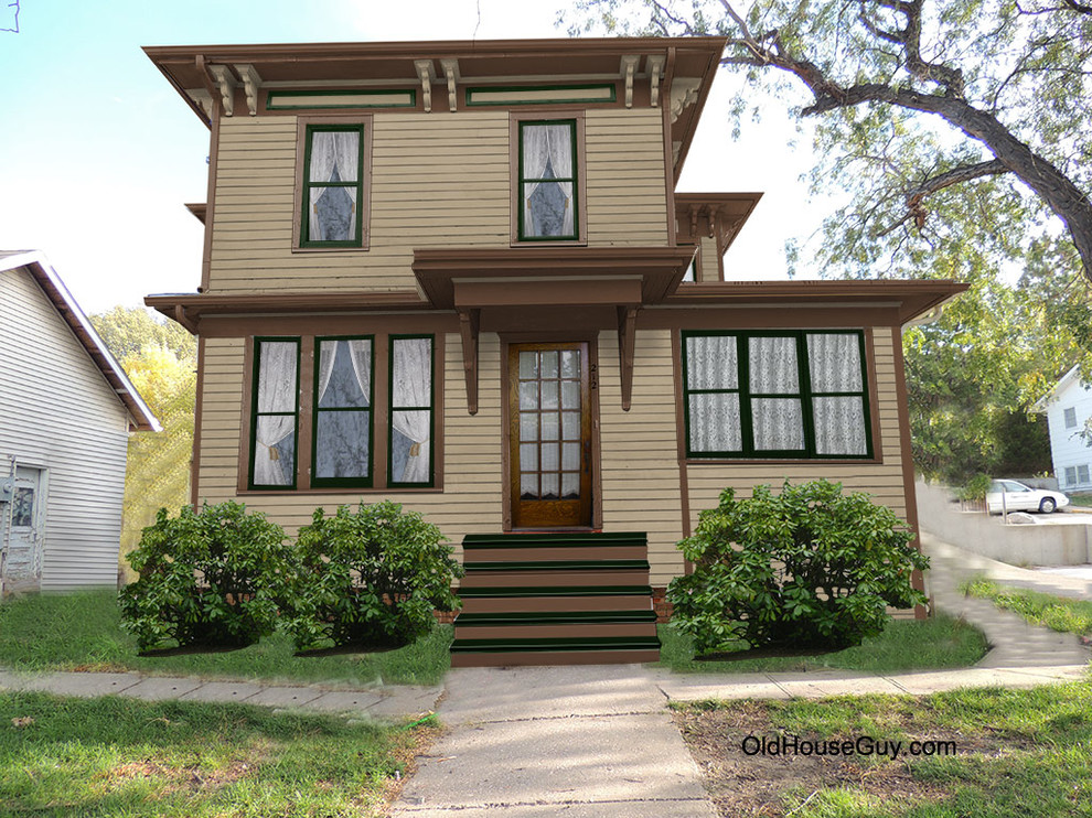 1904 Italianate Paint Colors and Clean-up - Traditional - Exterior ...