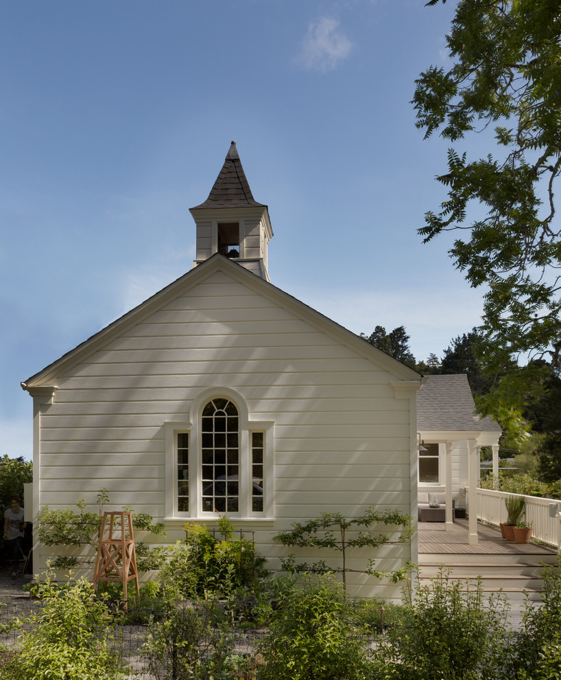1930s Church Home Revival - Transitional - Exterior - San Francisco ...