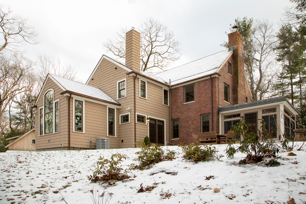 1939 Brick Colonial - Transitional - Exterior - Boston - by Thomas ...