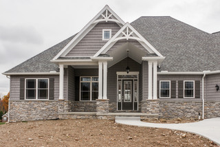 2,253 Zero Energy Ranch Home with a Walk-out Basement - Craftsman ...