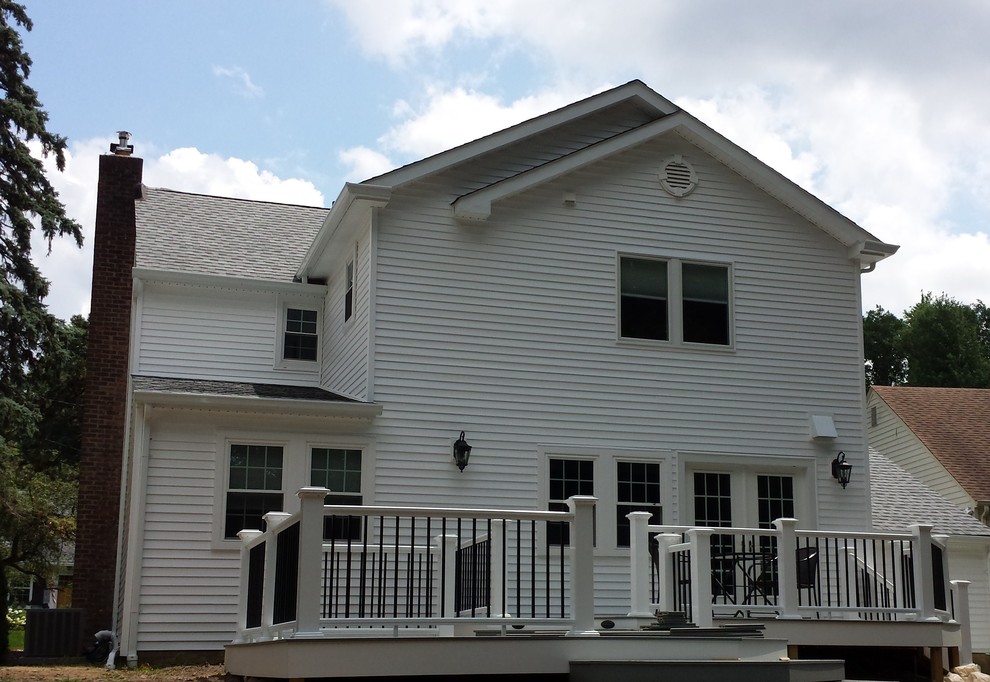 2-story addition at rear of house - Traditional - Exterior - Newark ...