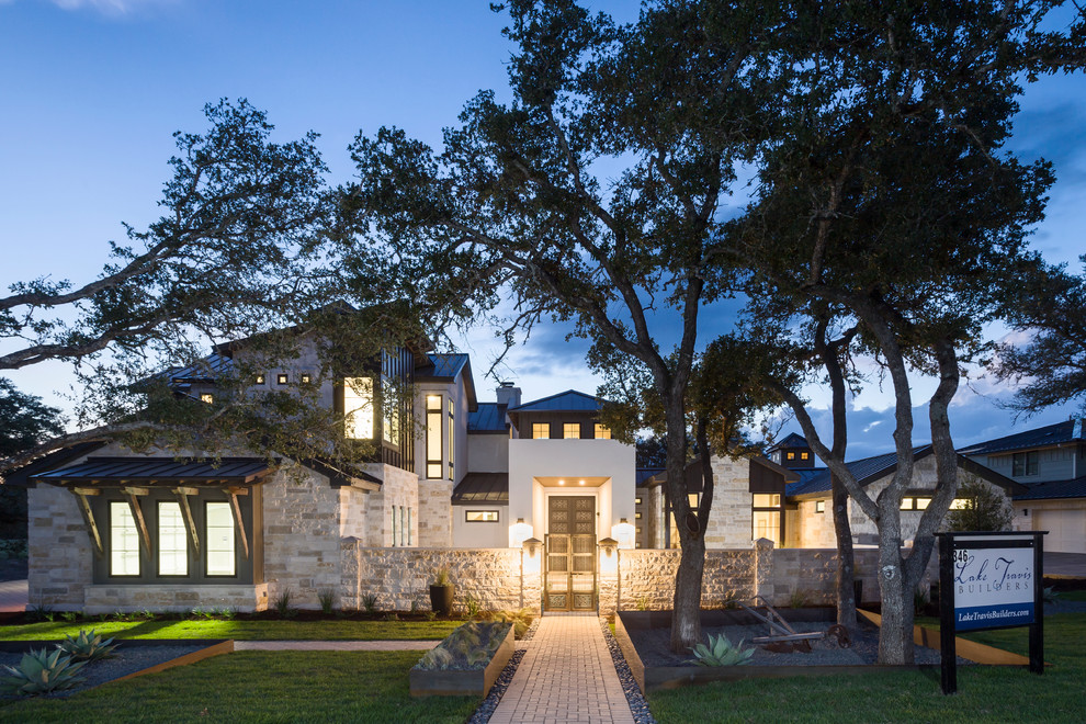 2016 HBA Greater Austin Parade of Homes - Modern - Exterior - Austin ...